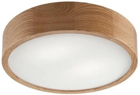 Brilagi led stropní svítidlo carvalho 2× e27 60 w dub průměr 37,5 cm