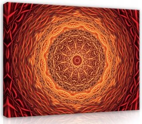 Obraz 100x75 Mandala energie vzor záře plamen meditace harmonie vesmír