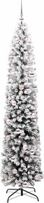 Umělý vánoční stromeček Zelená 210 cm PVC, ocel a plast 3395033