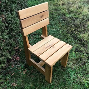 KULHÁNEK Klasická dubová židle Odstín nátěru: lazura - teak