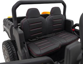 Ramiz Dětské auto Pick-Up Speed 900 černé + pohon 4x4 + pohyblivá korba
