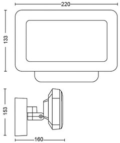 Philips 17435/30/P7 -LED RGB Venkovní reflektor Hue DISCOVER 2xLED/15W/230V IP44
