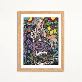 Yulia Novikova | Návyky Rám: Černý, Velikost: 60 x 40 cm