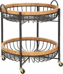 Designový servírovací vozík Barbalyn 57 cm vícebarevný