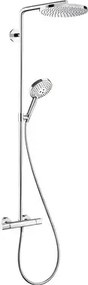 Hansgrohe Showerpipe 240 chrom / Sprchový set s termostatem / průměr 2
