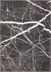 Kusový koberec Blacky P antracyt 160 x 230 cm