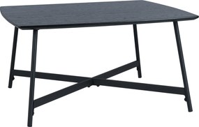 XXXLutz KONFERENČNÍ STOLEK, černá, kov, kompozitní dřevo, 80/80/42 cm MID.YOU - Konferenční stolky - 001125023204