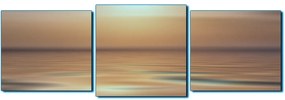 Obraz na plátně - Klidné moře při západu slunce - panoráma 5280FD (90x30 cm)