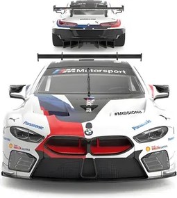 BMW M8 GTE stavebnice / Model auta / Měřítko 1:18 / 5x AA baterie / Od