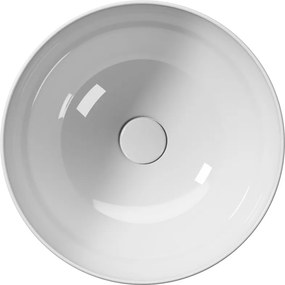 GSI GSI, PURA keramické umyvadlo na desku, průměr 42cm, bílá ExtraGlaze, 885211
