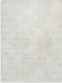 Koberec Print2, 120x160 cm, béžový