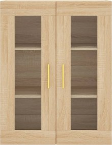 Skříň highboard dub sonoma 69,5 x 34 x 180 cm kompozitní dřevo 3198332