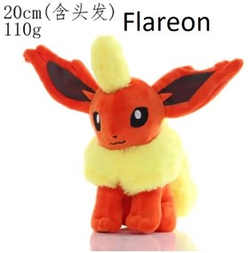 Plyšové hračky Pokémonů cca 20 cm Varianta: Flareon 20cm