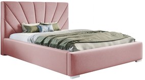 Čalouněná dvoulůžková manželská postel model Vencl Bed 9 Rib