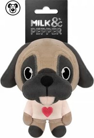 MILK&PEPPER Plyšová hračka mops Lila pro psy