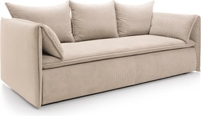 PCo Pohovka GRANADA, 218 cm Barva látky: Černá (Riviera 100)