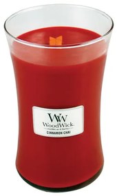 WoodWick Svíčka Cinnamon Chai váza velká, 609,5 g