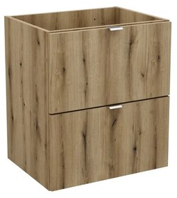 Skříňka pod umyvadlo NOVA Oak 82-50-2S | 50 cm