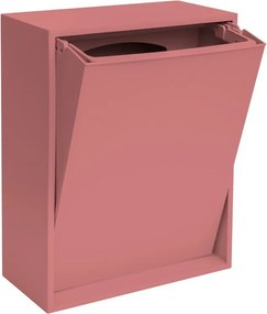 Starorůžový odpadkový koš na tříděný odpad/nástěnný z recyklovaného plastu Recycling Box – ReCollector