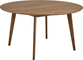 XXXLutz JÍDELNÍ STŮL, ořech, kaučukové dřevo, barvy vlašských ořechů, 140/140/76 cm MID.YOU - Jídelní stoly - 001749049816