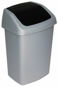 Curver Odpadkový koš Swing 10 l, šedá, 10 l