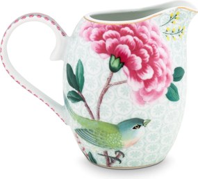 Pip Studio Blushing Birds white mlékovka 250ml, bílá