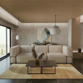JUTEX Kusový koberec VIRGINIA 73402 581 béžový BARVA: Béžová, ROZMĚR: 120x170  cm