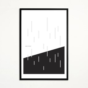 Ondřej Tejkl | Rain Light Rám: Bílý, Velikost: 70 x 50 cm