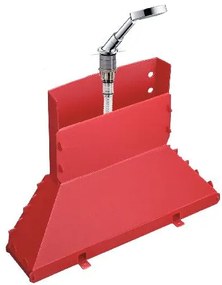 Axor - Secuflex, sada na okraj vany s ruční sprchou, chrom 19418000