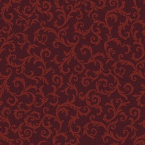 Zátěžový koberec Mozart 016 - červený - 4m
