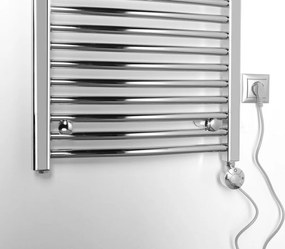Aqualine ALYA otopné těleso oblé 500 x 1420 mm chrom LLC203