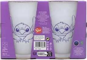 Stor Set sklenic Stitch / Sklenice / 2 ks / 480 ml / nevhodné do myčky