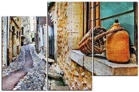 Obraz na plátně - Stará středomořská ulice 1151D (105x70 cm)