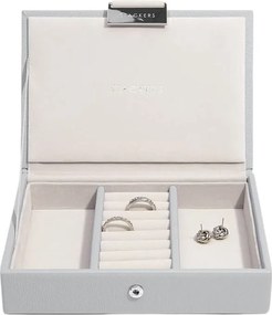 Krabička na šperky Stackers s poklicí mini kamenná šeď