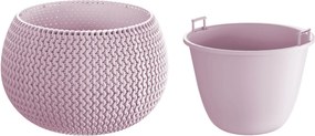 PRO Květináč s vkladem SPLOFY BOWL světle fialový 23,9 cm