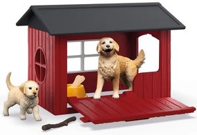 Schleich schleich psí bouda se zlatým retrívrem 42722
