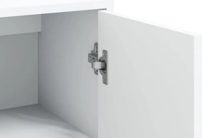 Příborníky 3 ks bílé 60 x 31 x 84 cm kompozitní dřevo 3276574