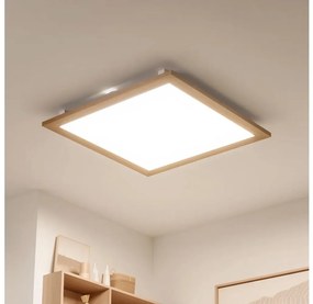 Brilagi - LED Stropní svítidlo SLIMFRAME WOOD LED/58W/230V 64x64 cm hnědá