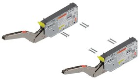 BLUM Zdvihací mechanizmus Aventos HK-TOP, TIP-ON, výkonnost 3200 - 9000 Výklopy - upevnění ke korpsu: eurošroub