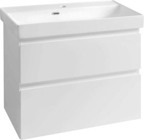 Aqualine Altair - Umyvadlová skříňka 76x60x37 cm, bílá AI288