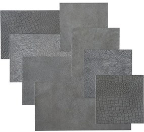 WallArt Kožené nástěnné panely Argyle 32 ks [440937] Barva: smokey taupe