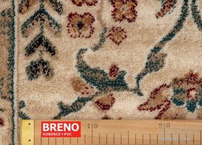 Breno Kusový koberec ISFAHAN AMARA Light Beige, 80x120 cm, Béžová/Vícebarevné
