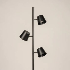 Stojací lampa Snap Fosca Black Trio