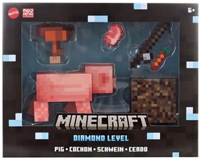 Figurka minecraft diamond level pig