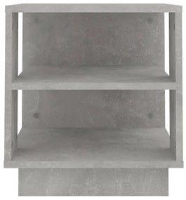Konferenční stolek betonově šedý 40x40x43 cm kompozitní dřevo - Default Title
