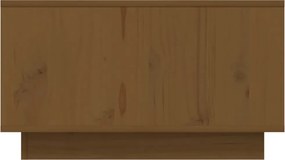 vidaXL Konferenční stolek 55 x 56 x 32 cm masivní borové dřevo [813408] Barva: Bílá