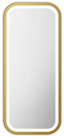 Zrcadlo Mirel Gold LED Rozměr: 50 x 130 cm