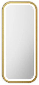 Zrcadlo Mirel Gold LED Rozměr: 70 x 120 cm