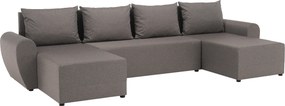Univerzální sedací souprava, šedobéžová Taupe, DAKAR NEW U
