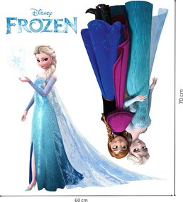 Samolepka na zeď "Frozen 4" 60x70cm